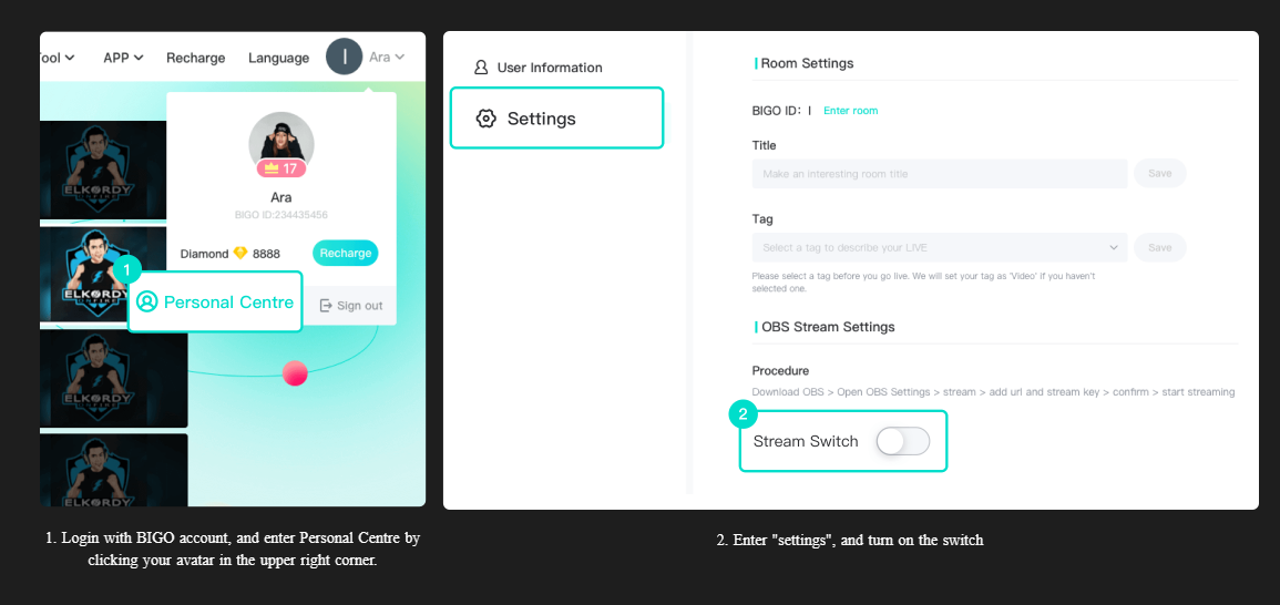 BIGO LIVE PC 사용법: 라이브 콘텐츠를 쉽게 시청하고 스트리밍하기